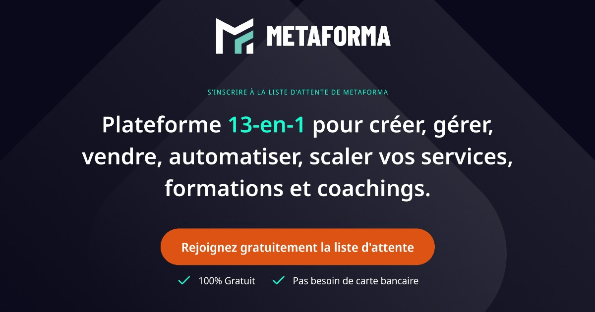 Metaforma: le meilleur logiciel gestion formation